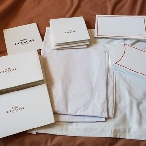 Coach | Bags | New Empty Coach Gift Boxes Never Used Gifts Photos ...